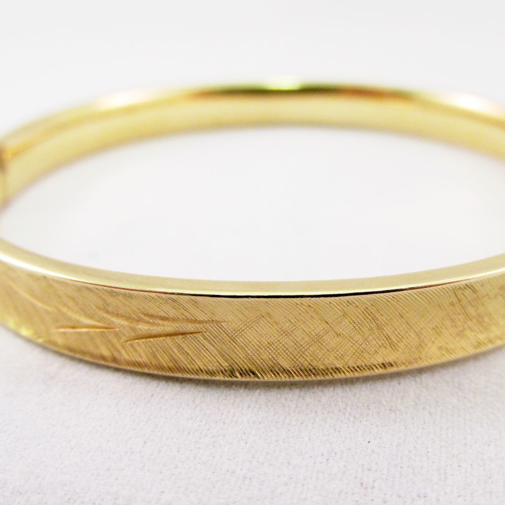14 Karat Gold Bangle Bracelet From Warejewelry On Ruby Lane 14 Karat Gold Bangle Bracelet From Warejewelry On Ruby Lane