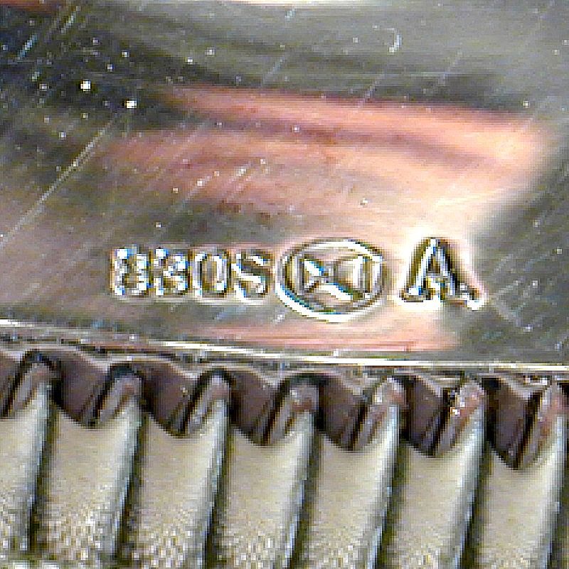 Mid-Century Silver 830S Scandinavian Vase Modernist Design from ...