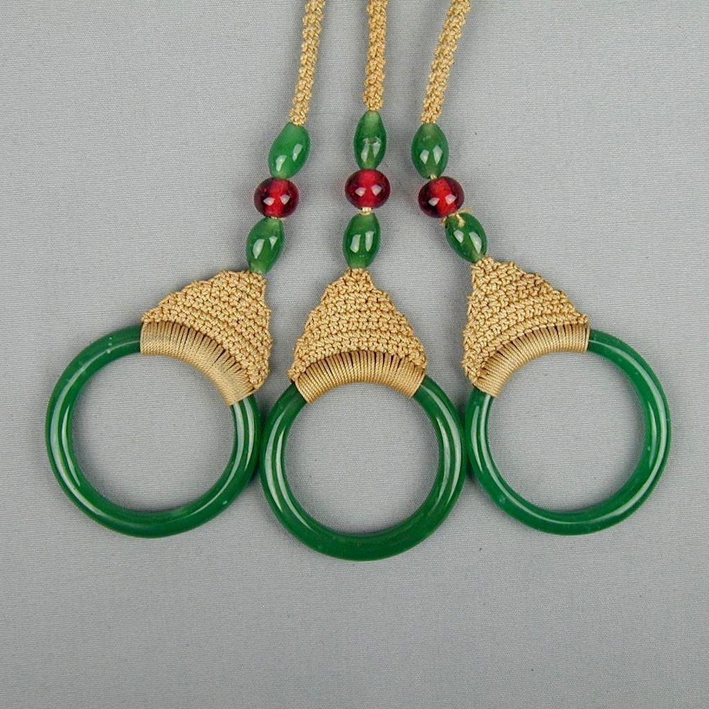 Glass Window Shade Pulls